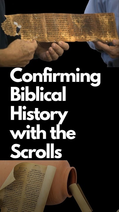 𝗖𝗼𝗻𝗳𝗶𝗿𝗺𝗶𝗻𝗴 𝗕𝗶𝗯𝗹𝗶𝗰𝗮𝗹 𝗛𝗶𝘀𝘁𝗼𝗿𝘆 𝘄𝗶𝘁𝗵 𝘁𝗵𝗲 𝗦𝗰𝗿𝗼𝗹𝗹𝘀 #scrolls #history #qumran ...
