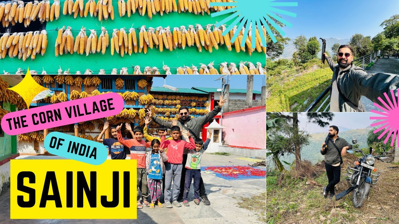 Sainji -The Corn Village of India 🌽 Royal Enfield🏍️| #youtube # ...