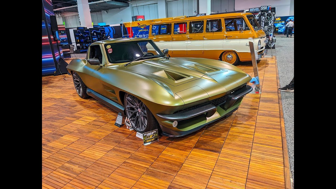 SEMA 2022 - Eddie's Rod and Custom - 1963 Corvette - YouTube