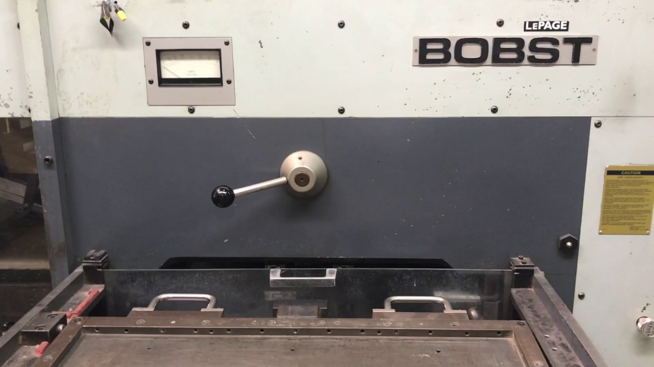 Best Graphics Bobst SP 102 E Die Cutter For Sale YouTube best-graphics-bobst-sp-102-e-die-cutter-for-sale-youtube
