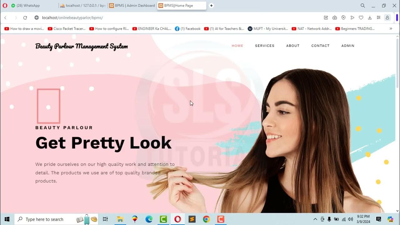 Beauty Parlor Management System in PHP MySQL // Download Free Source ...