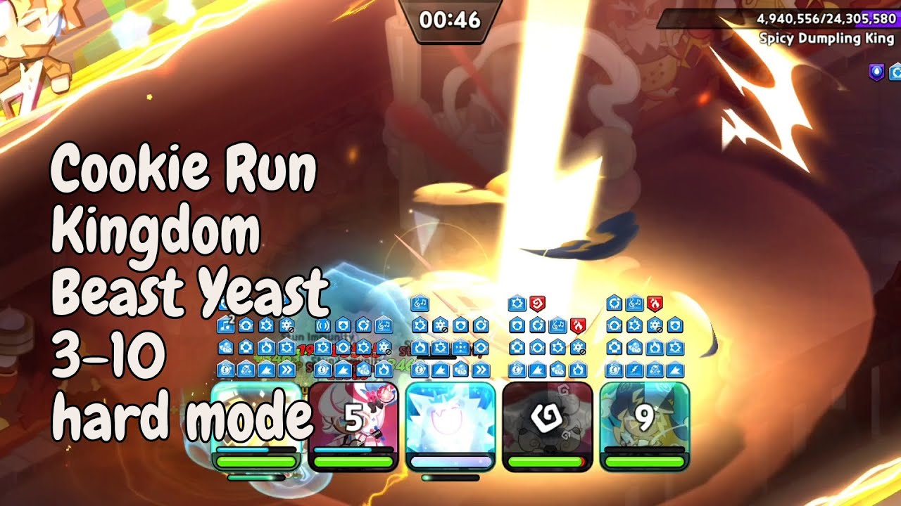 Cookie Run Kingdom | Beast Yeast 3-10 hard mode guide - YouTube