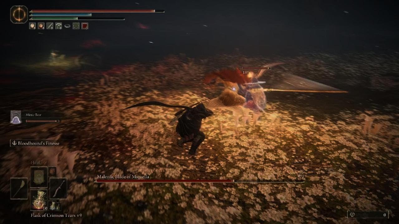 ELDEN RING Melania Goddess of Rot Boss fight - YouTube