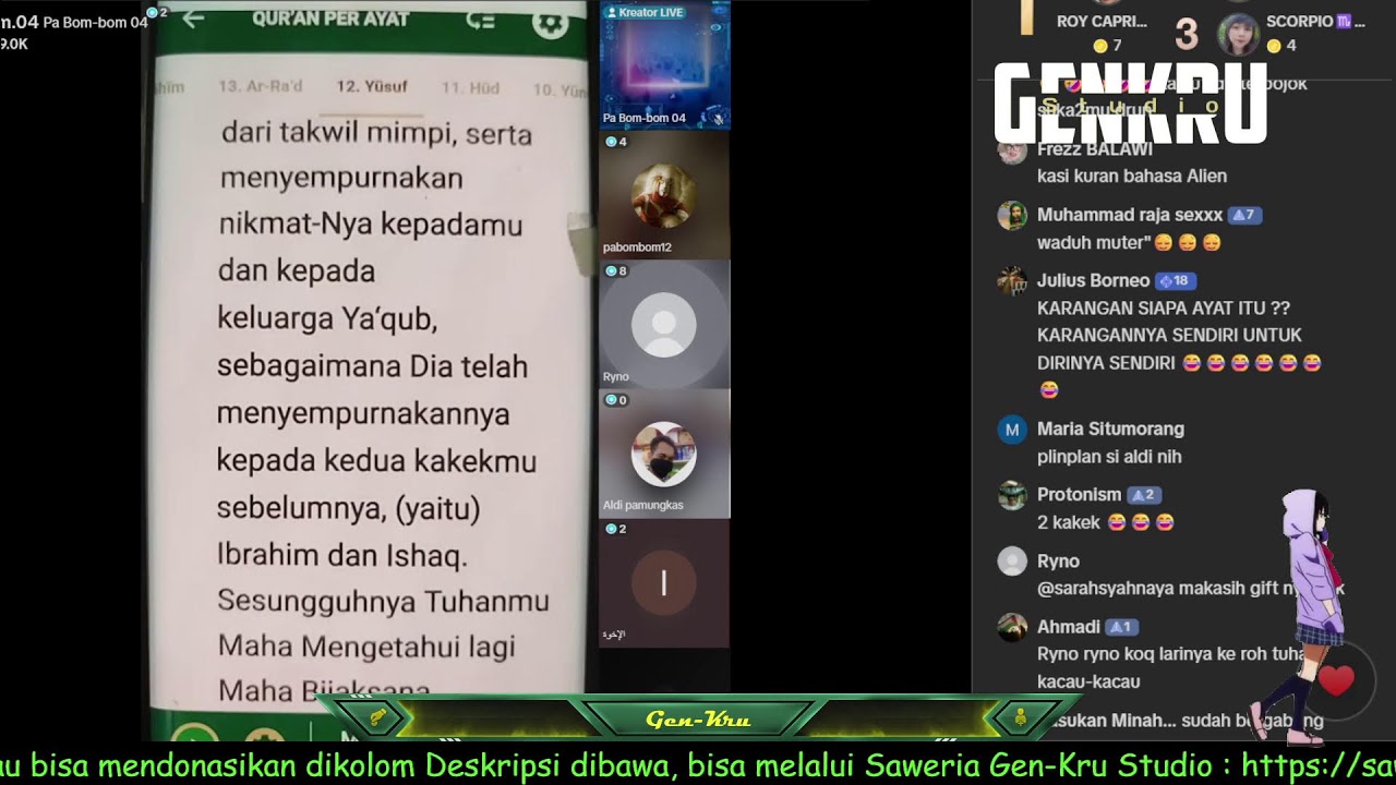 "Para Apologet berkumpul" Part 02 19 Mei 2025 Gen-Kru Studio - YouTube