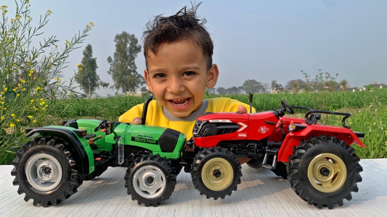 Tractors Scale Model Unboxing Video | DEUTZ-FAHR tractor | Solis ...