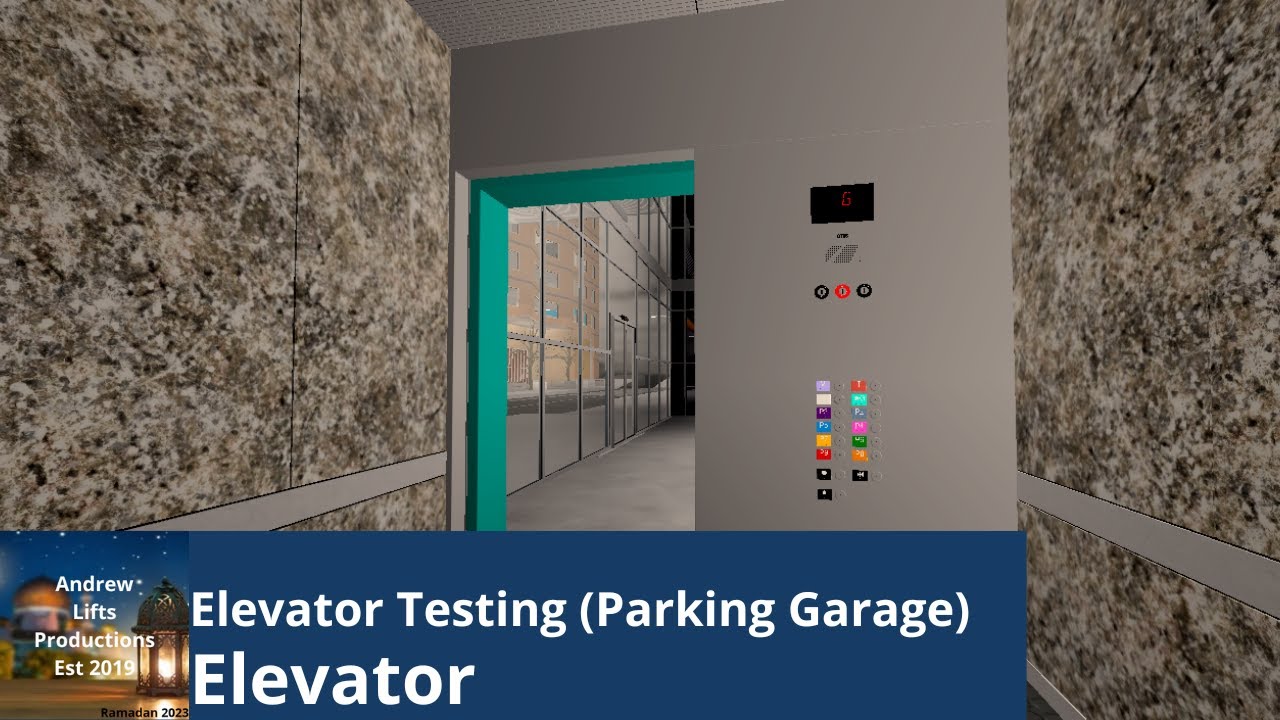 Otis elevator at Elevator Testing | Roblox (Parking Garage) - YouTube