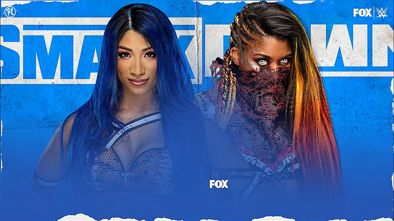 WR3D 2K20 SMACKDOWN EMBER MOON VS SASHA BANKS. - YouTube