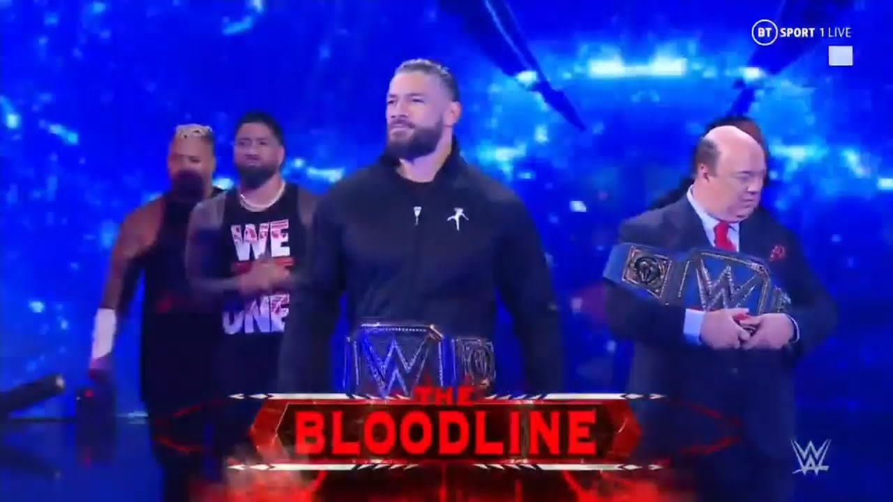 The Bloodline Entrance - SmackDown May 12, 2023 - YouTube