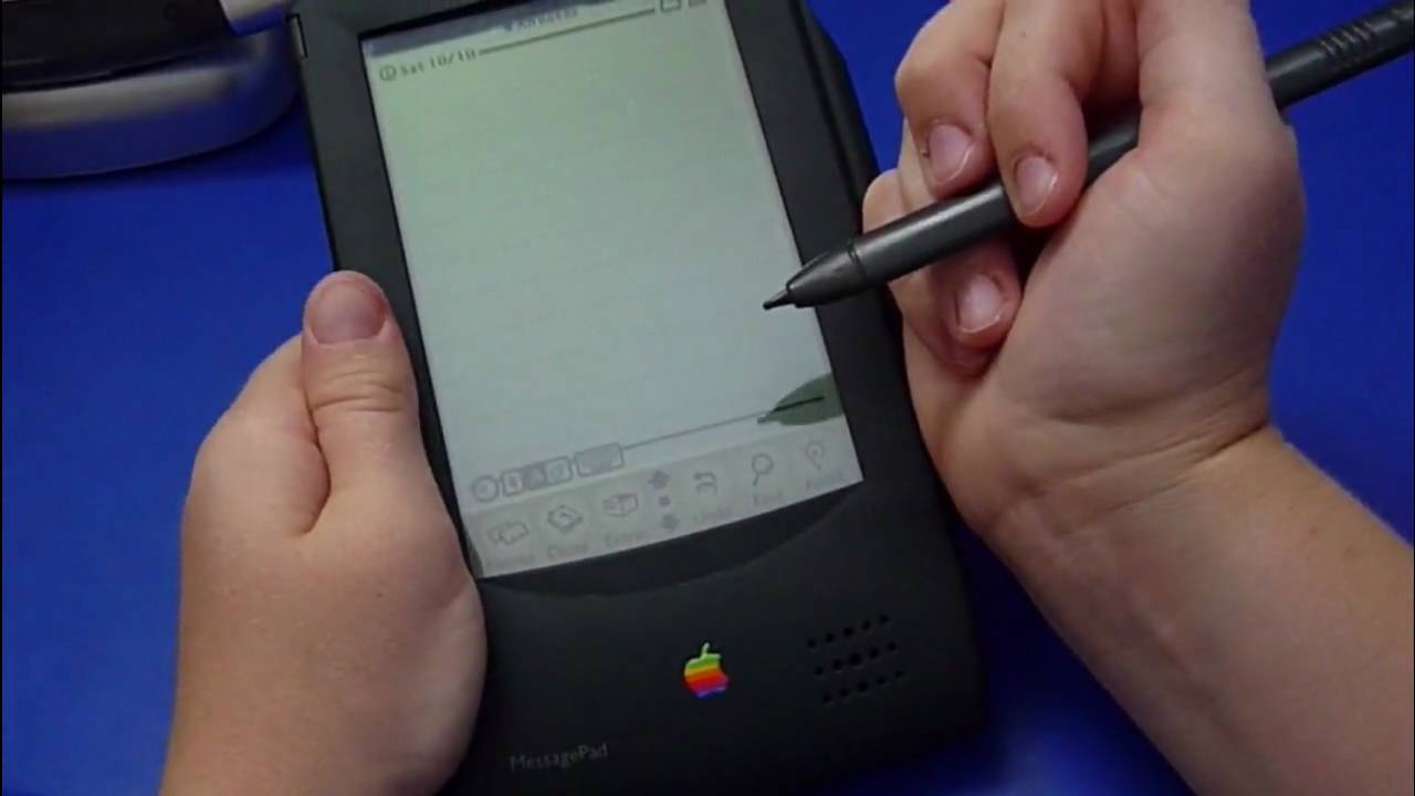 Apple Newton MessagePad (Software Tour) - YouTube