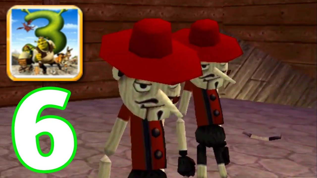 Shrek The Third - Gameplay Walkthrough Part 6 (PSP) - YouTube
