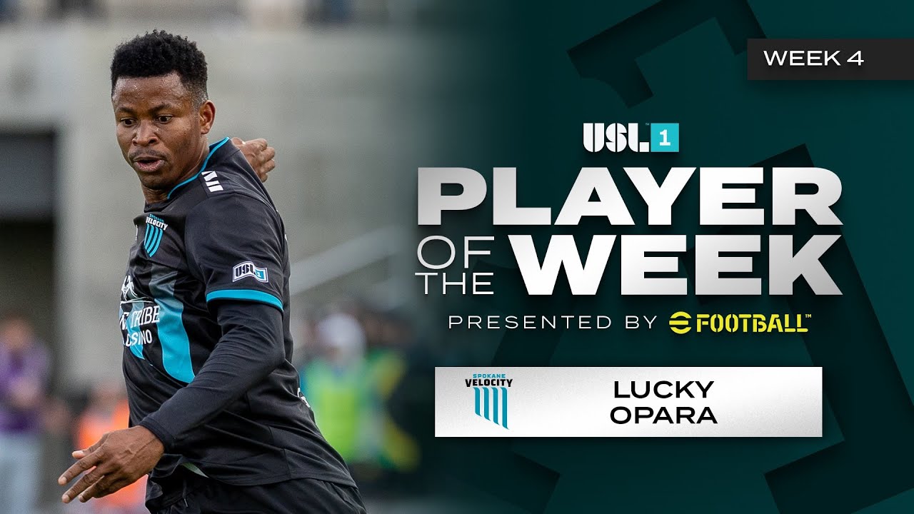 That Lucky Opara 𝓂𝒶𝑔𝒾𝒸 🪄 | USL League One Player of the Week, Week 4 ...