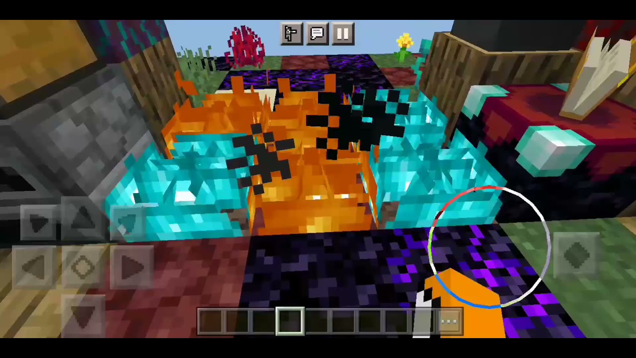 espada corta y fuego bajo texture pack 1.17 para mcpe - YouTube