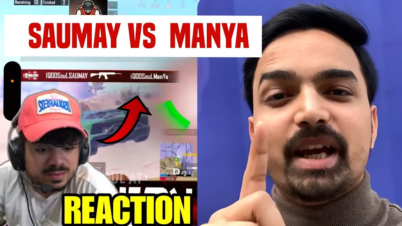 TWOB TARGET SOUL • SAUMAY 1V3 SOUL💀🔥• NAKUL MVP 😂🤣 JUICY REACTION - YouTube