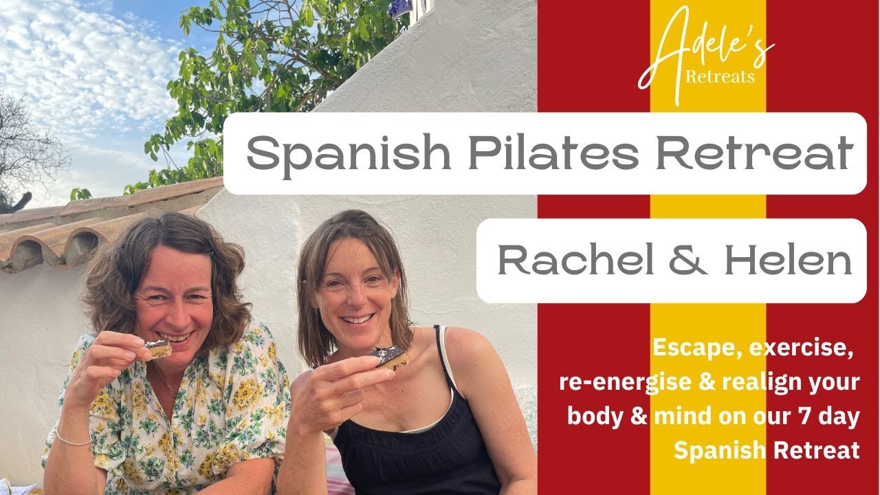 2 Friends on my Spanish Retreat - Yoga / Pilates Holiday! - YouTube