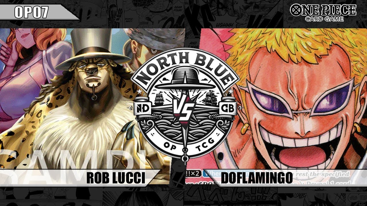 [OP07] Store Treasure Cup Finals: Rob Lucci VS Doflamingo - EP041 ...