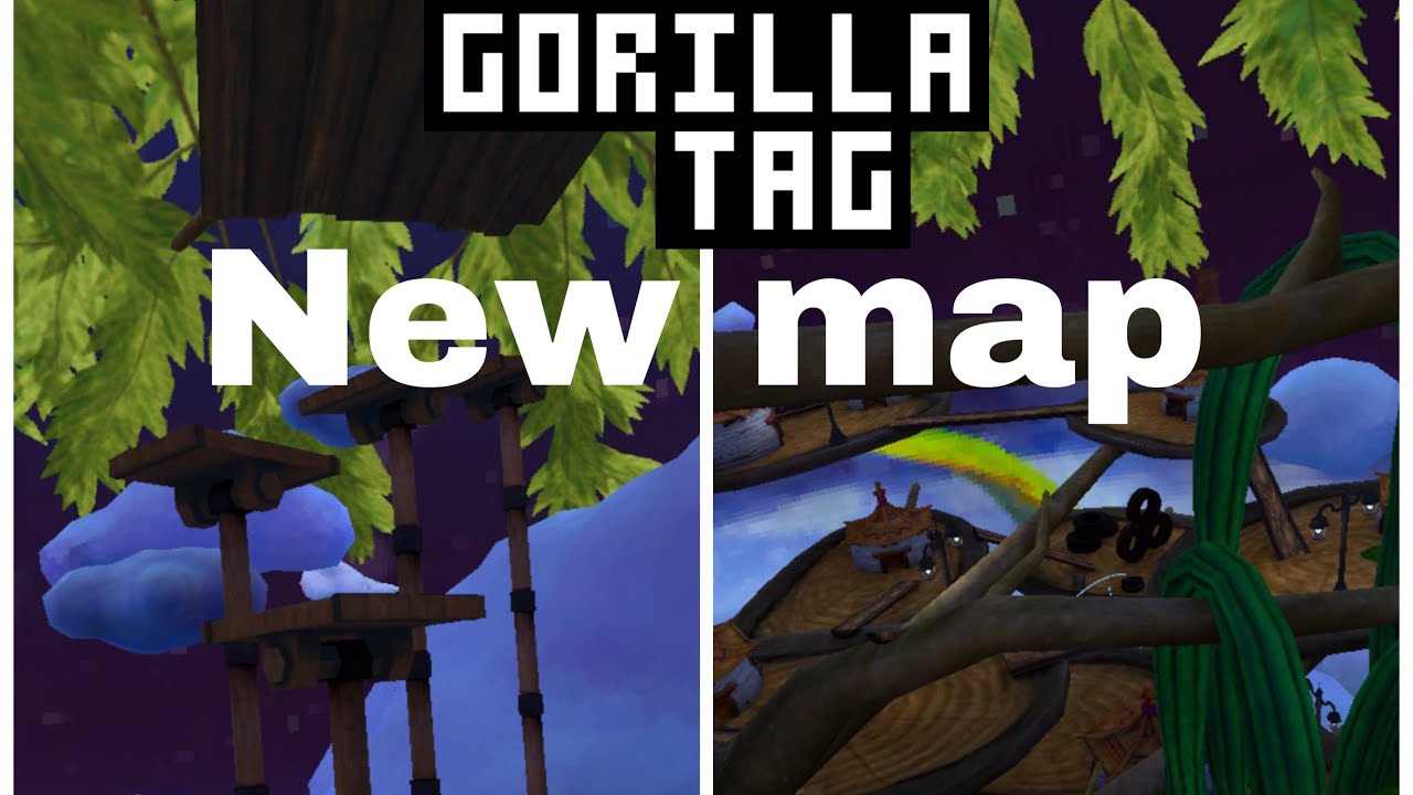 New Gorilla Tag Sky Map - YouTube