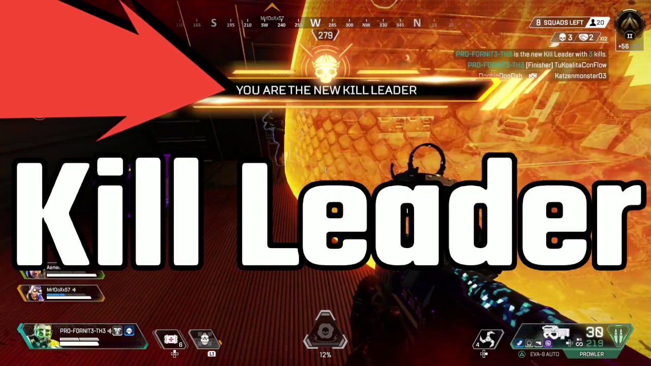 2020 Kill Leader Badge Hunt - Apex Legends King - YouTube