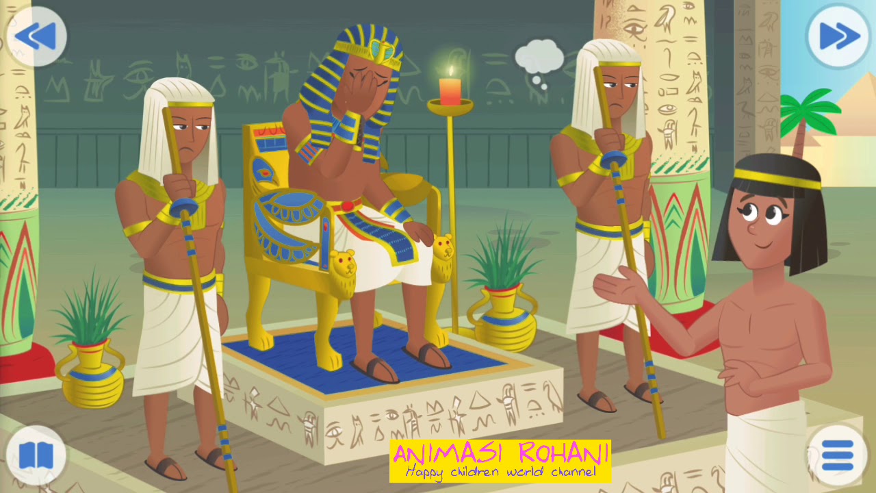 Film kartun kisah Yusuf Potifar dan Firaun - YouTube