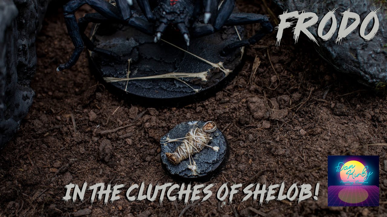 Let's Paint : Frodo Caught in Shelob's Web! - YouTube