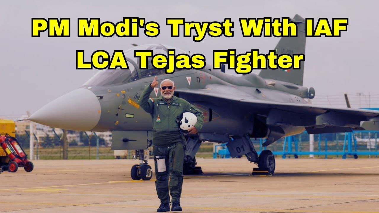 IAF LCA Tejas Has A New Fighter Pilot - PM Narendra Modi - YouTube