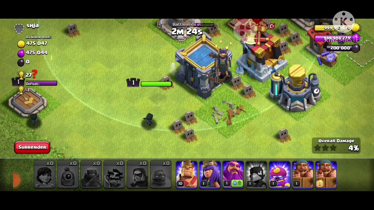 COC HEROS FIGHTING VIDEO - YouTube
