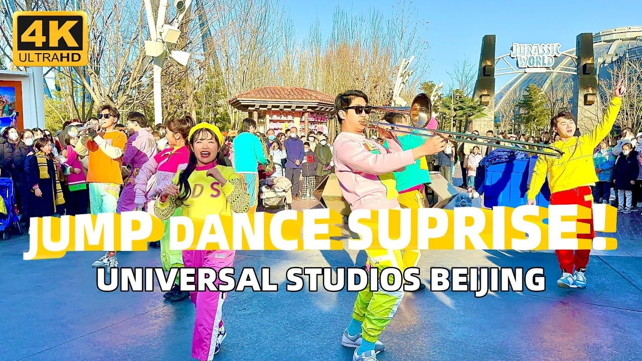 [4K]JUMP!DANCE!SUPRISE! Exclusive show at Universal Studios Beijing in ...