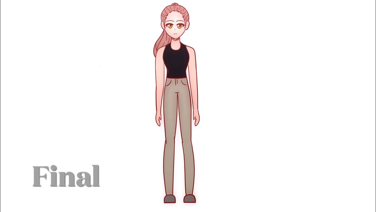 Turn around animation - YouTube