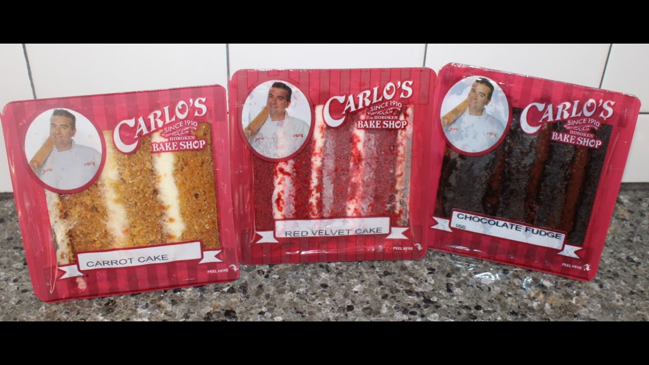 Carlo’s Bake Shop Cake Slices: Carrot Cake, Red Velvet Cake & Chocolate ...