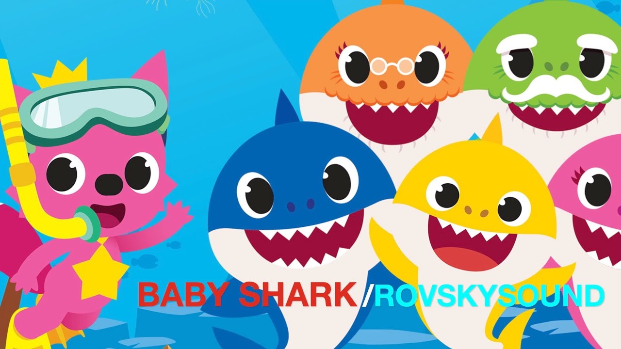 Baby Shark - Bayi Hiu Super Remix con letra y voz Canciones infantiles ...