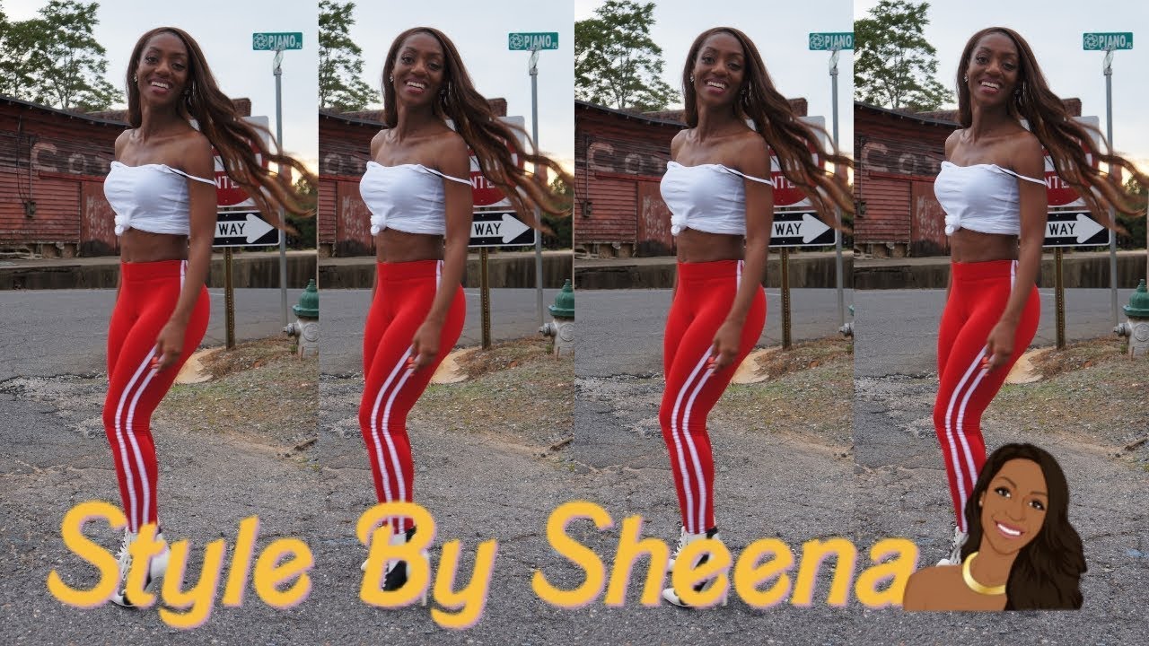 Style By Sheena: How To Style Two Stripe Leggings Ft. Music By Kyle ...
