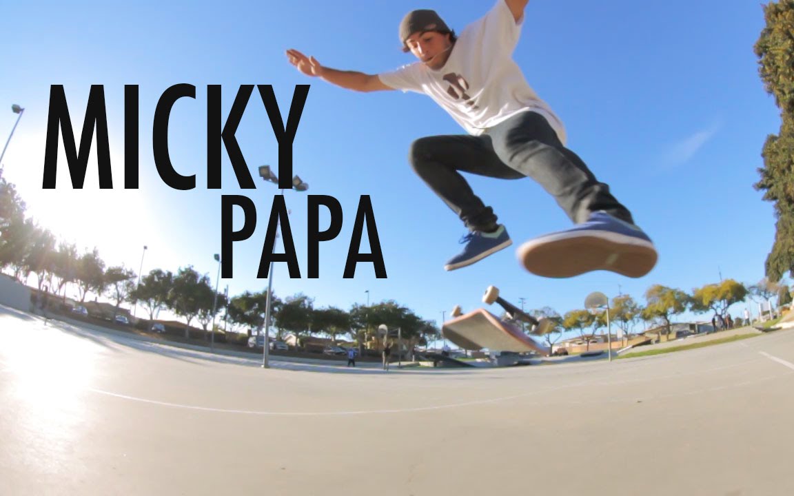 FLAT GROUND TRICKS #35 - MICKY PAPA - YouTube