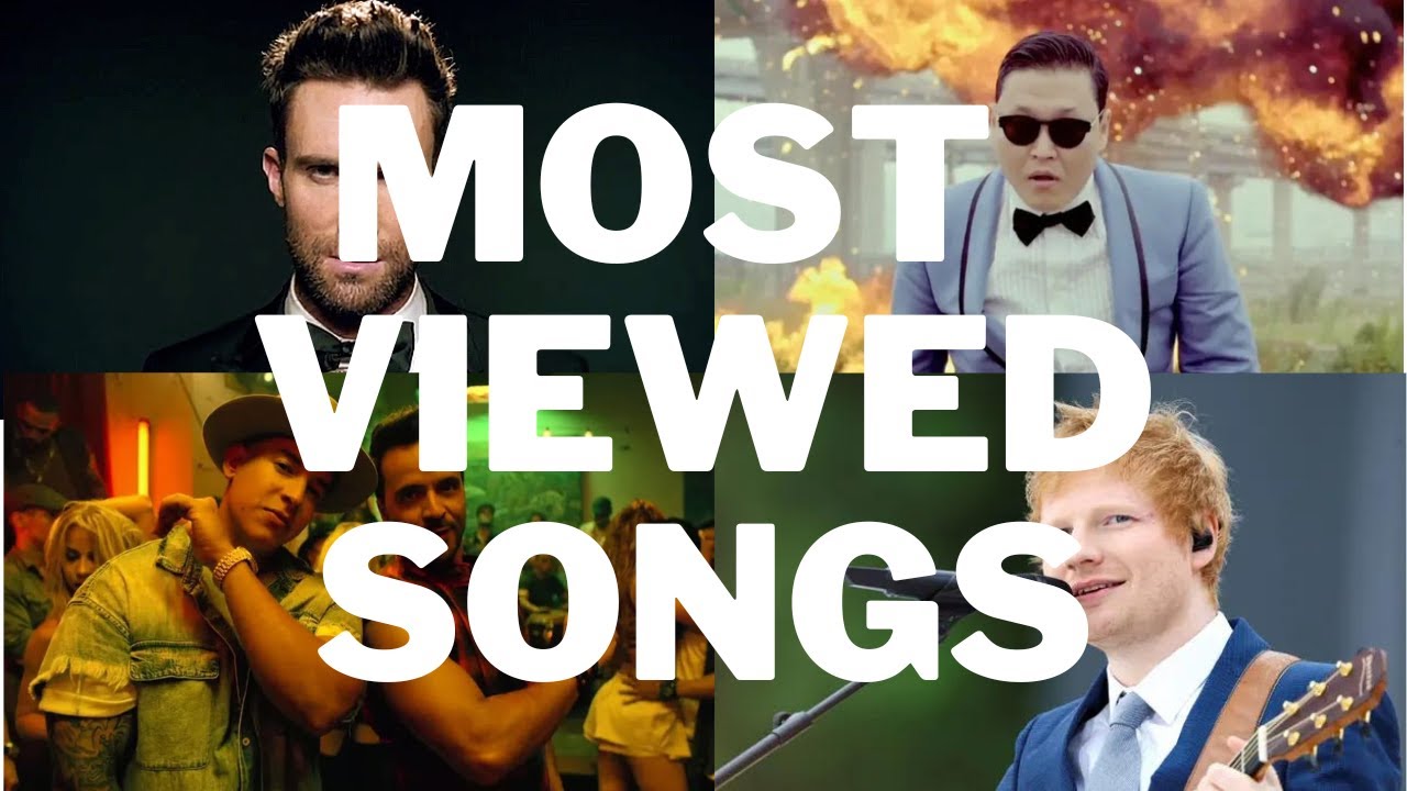 MOST VIEWED SONGS OF ALL TIME (Updated in October 2022) - YouTube
