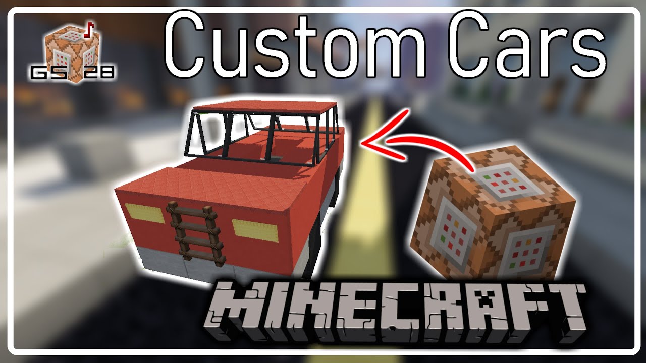 [1.15 Vanilla Minecraft] Custom Cars Datapack - YouTube