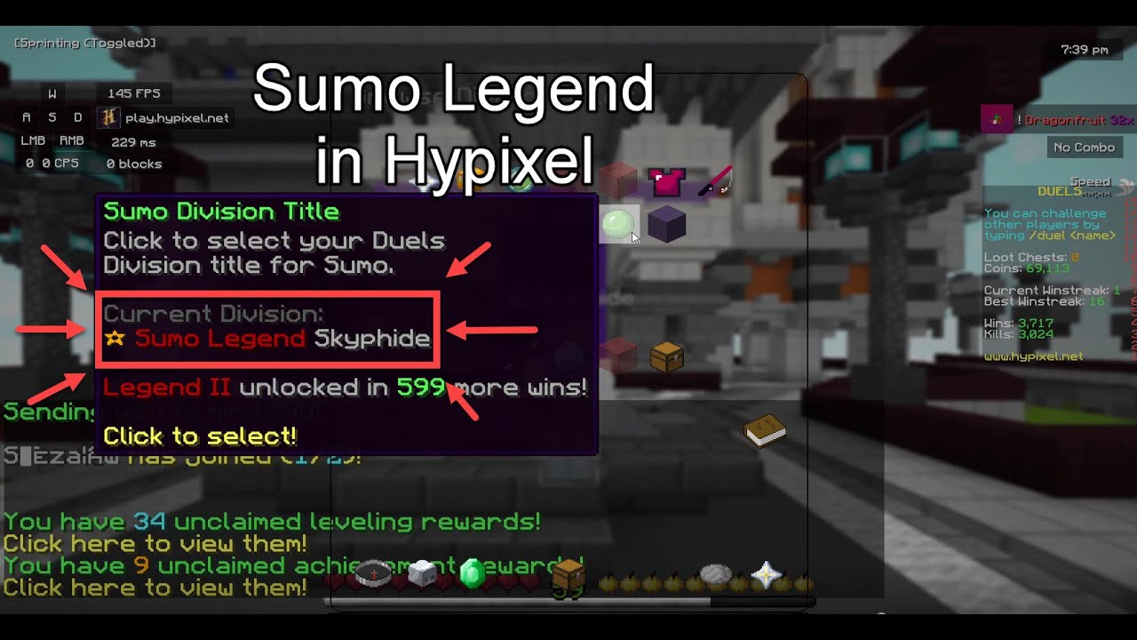 i am finally a Sumo Legend in Hypixel (pvp edit/montage) - YouTube