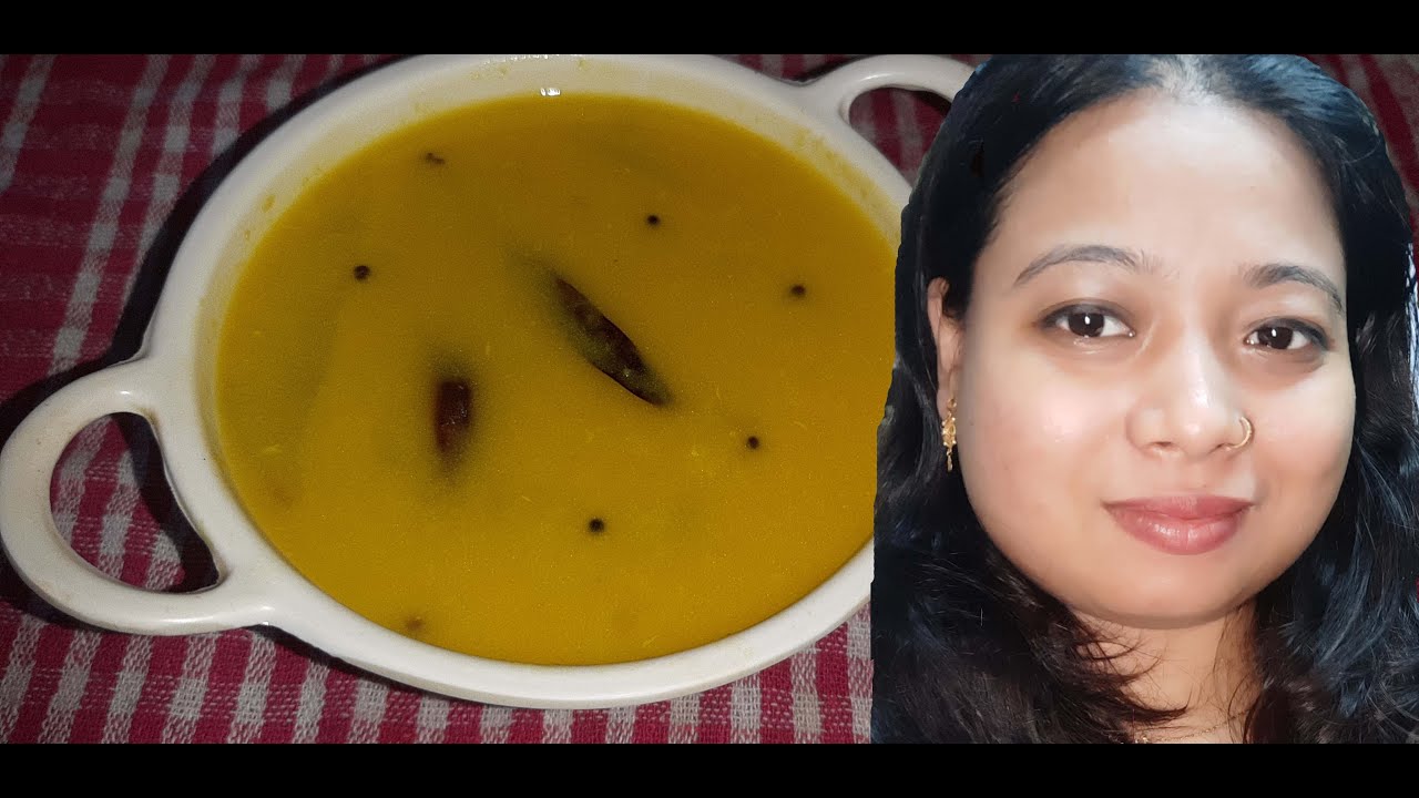 Raw Mango Dal Recipe - Tok Dal Recipe - YouTube