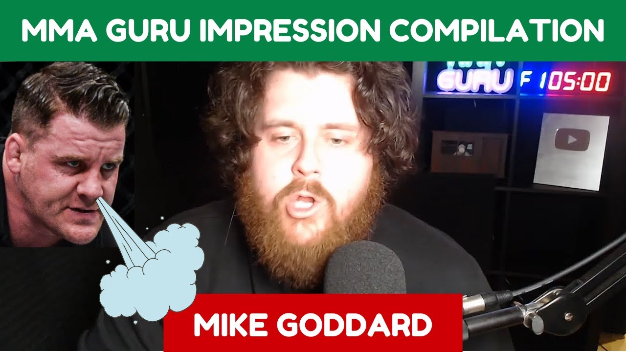 THE MMA GURU UFC Referee Mike Goddard Impression Compilation - YouTube