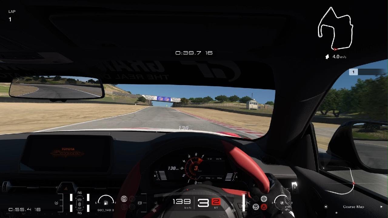 GRAN TURISMO 7 - GR Supra - WeatherTech Raceway Laguna Seca - YouTube
