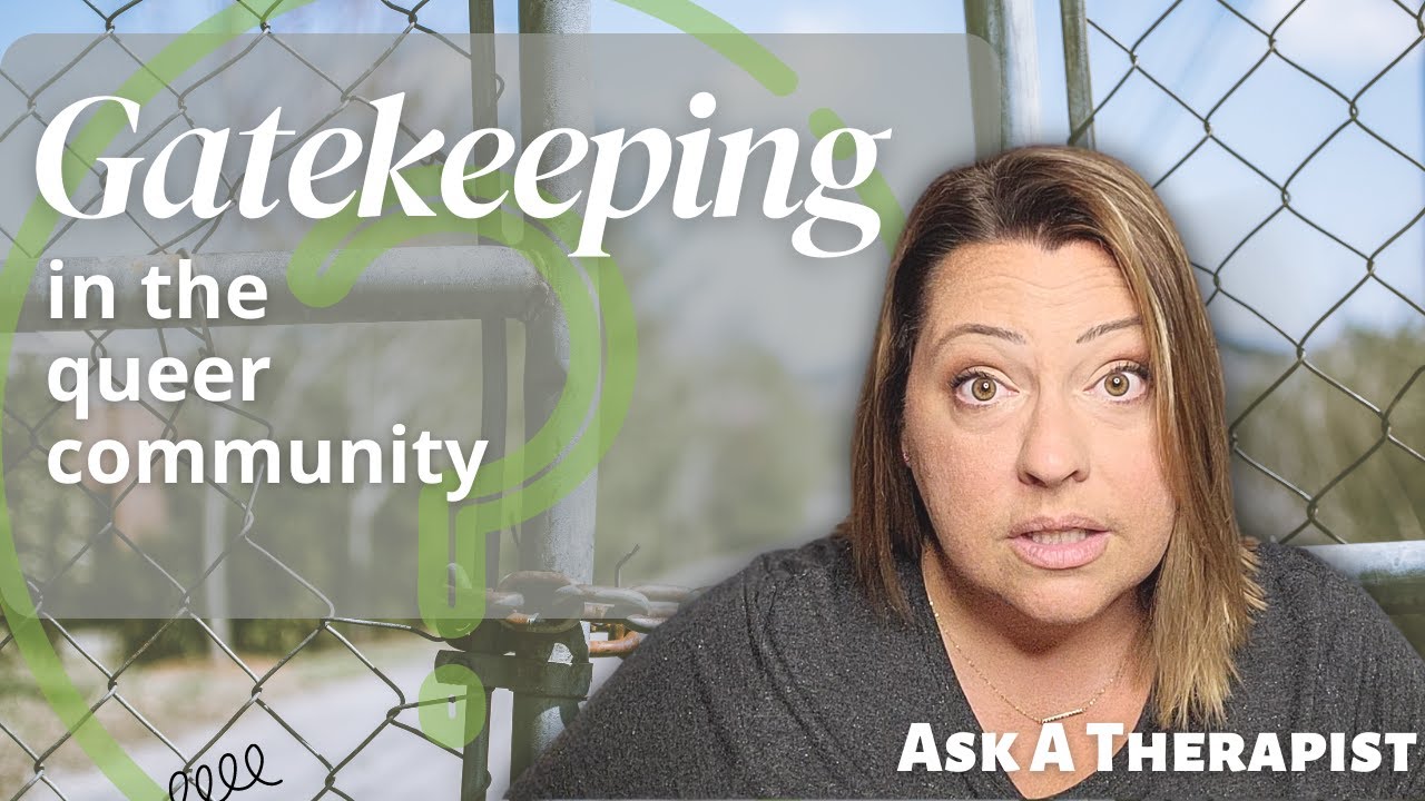 The Right Kind of Gay | Gatekeeping in the LGBTQIA+ Community - YouTube