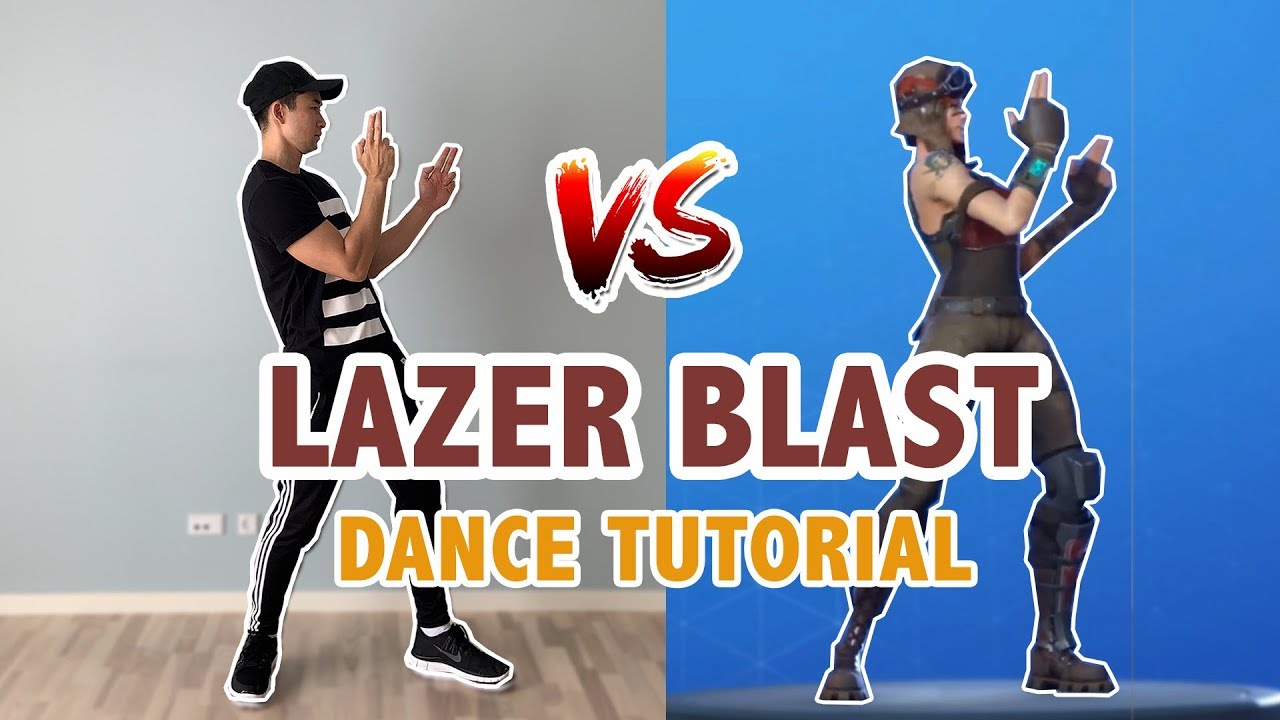How To Do The Lazer Blast Dance In Real Life | Step By Step Dance ...