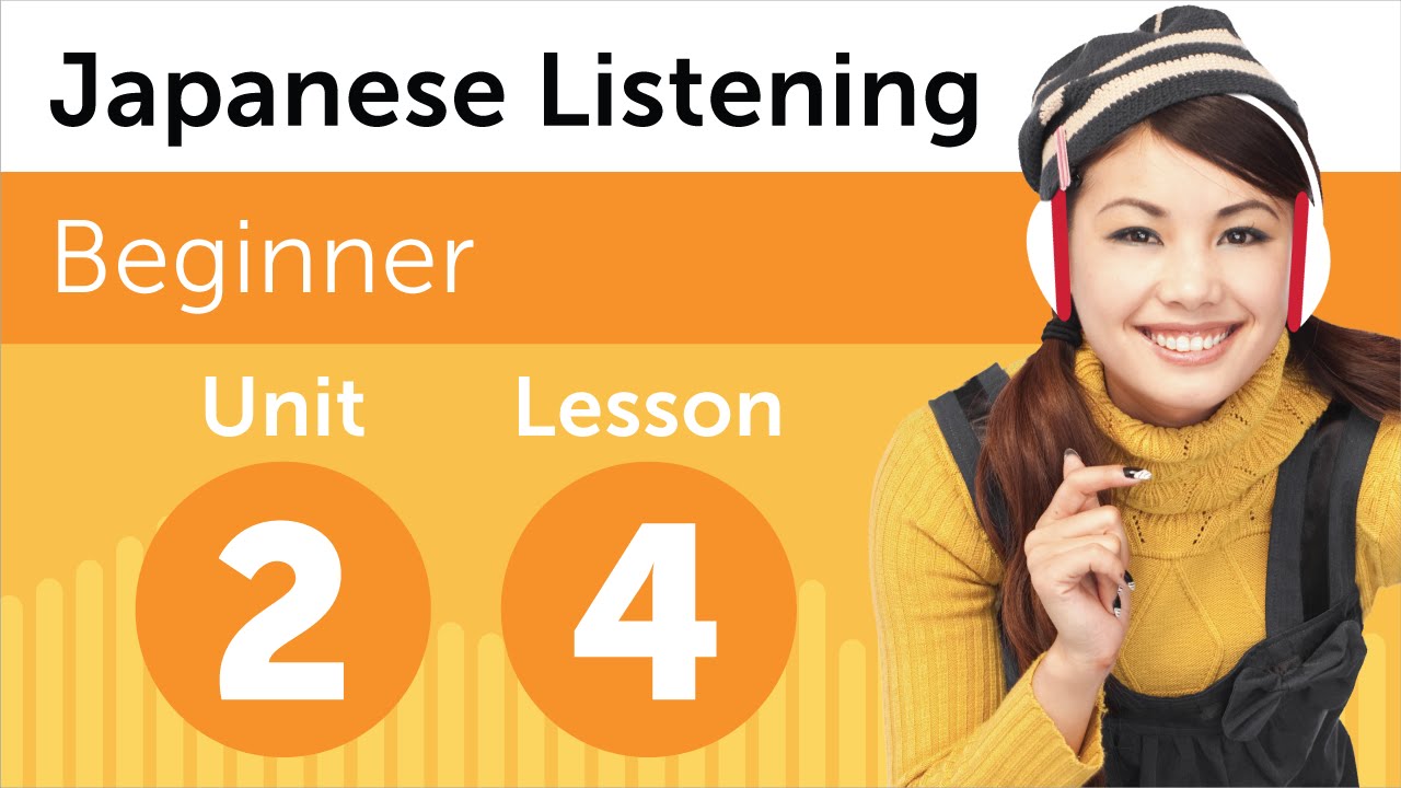 Japanese Listening Comprehension - Talking About Your Schedule in ...