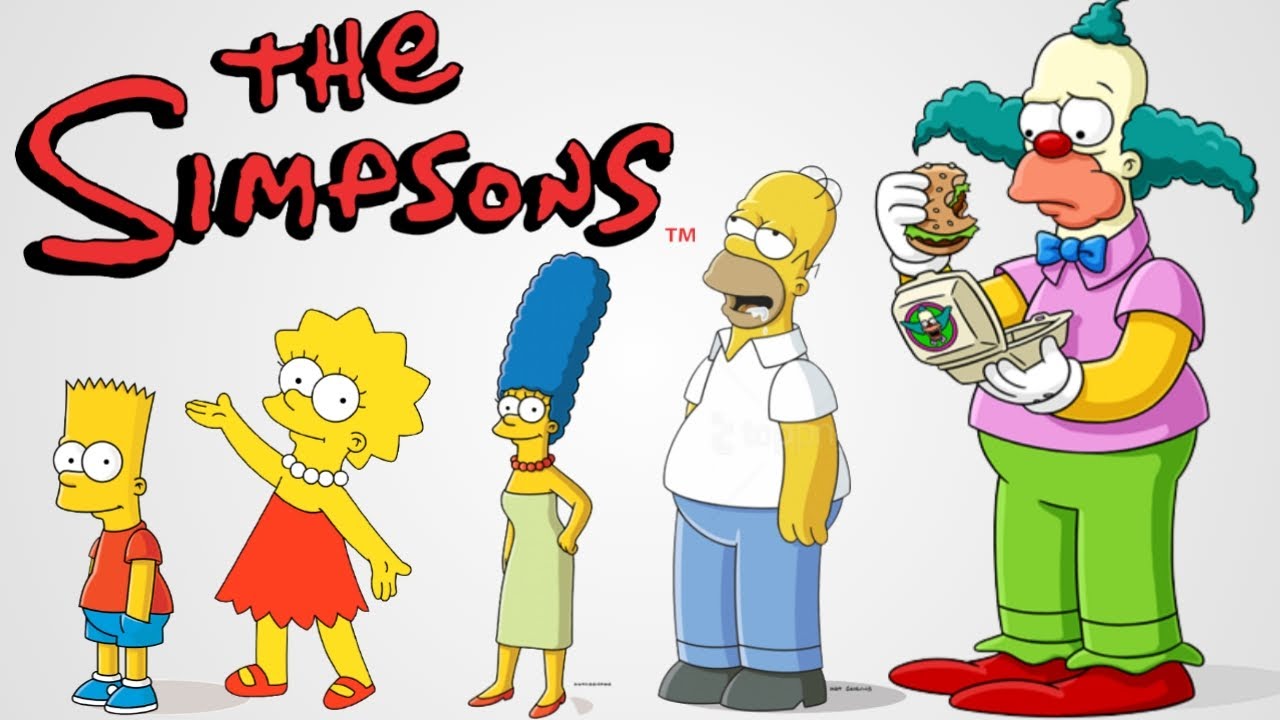 The Simpsons Size Comparison | Biggest Characters of The Simpsons ...
