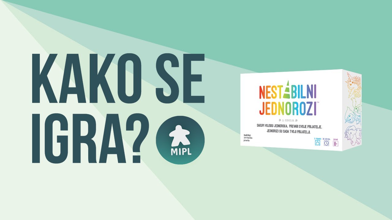 Kako se igra? Nestabilni jednorozi! - YouTube