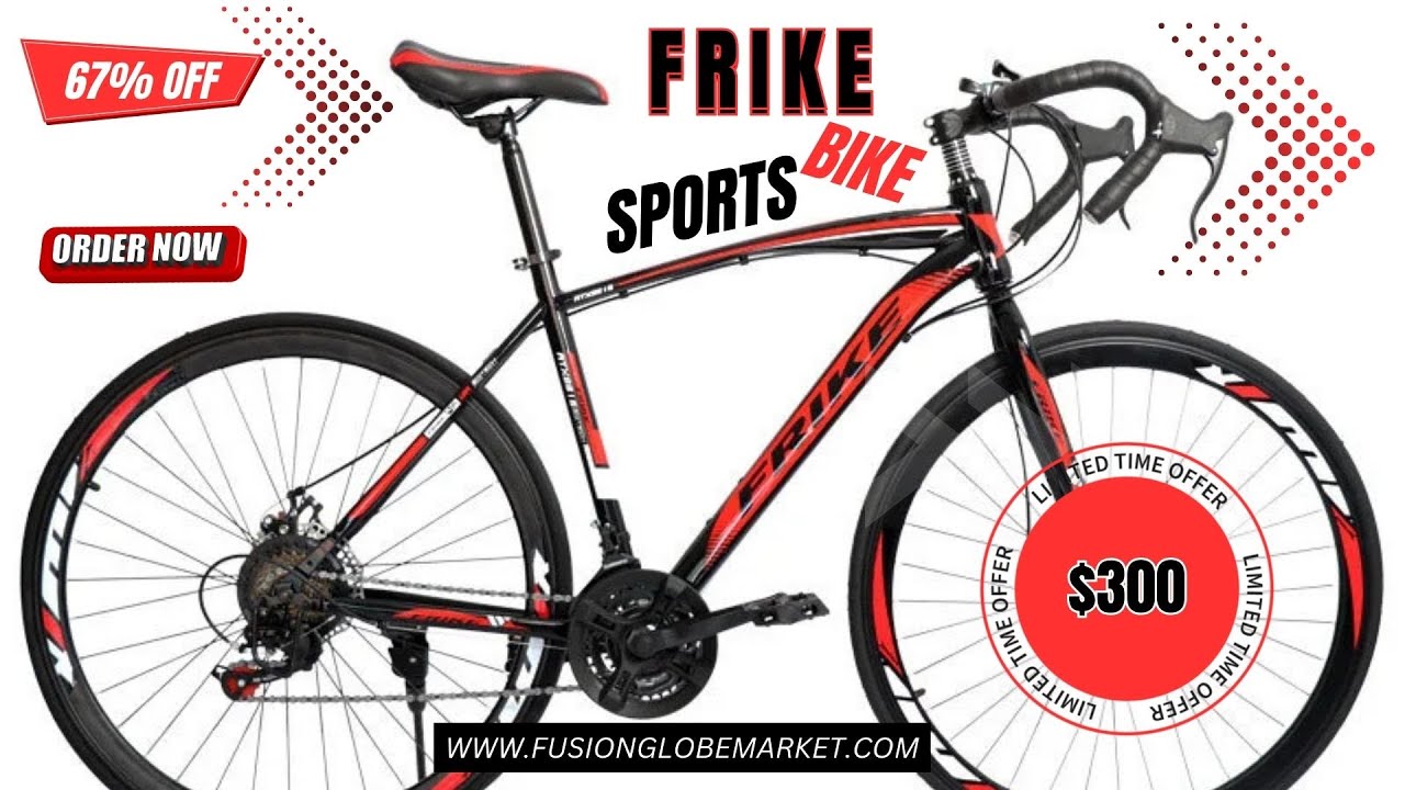 Frike Off-Road Racing Bike Limited Offer @ Only $300 From Fusion Globe ...