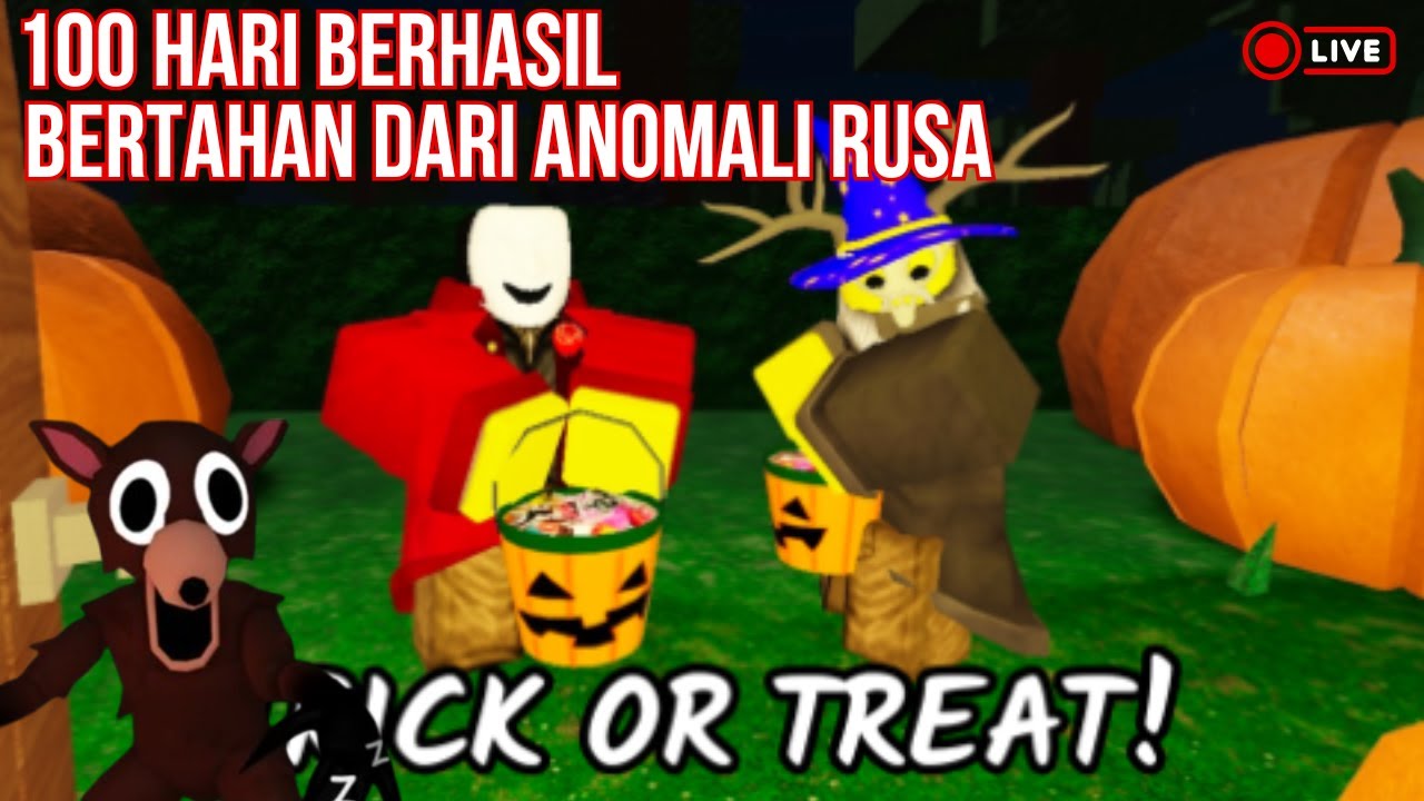 ROBLOX - 100 HARI BERHASIL BERTAHAN DARI ANOMALI RUSA !! #4 - YouTube