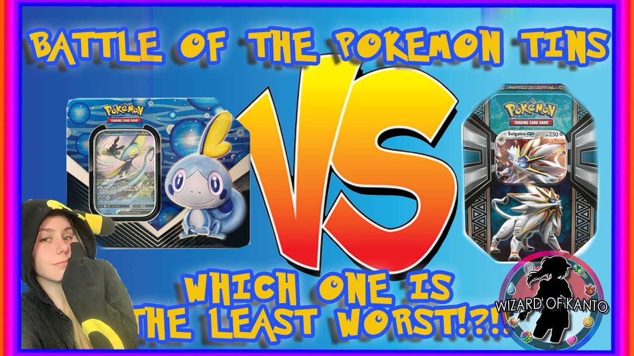 POKEMON TIN BATTLE- SOLGALEO GX VS INTELEON V! - YouTube