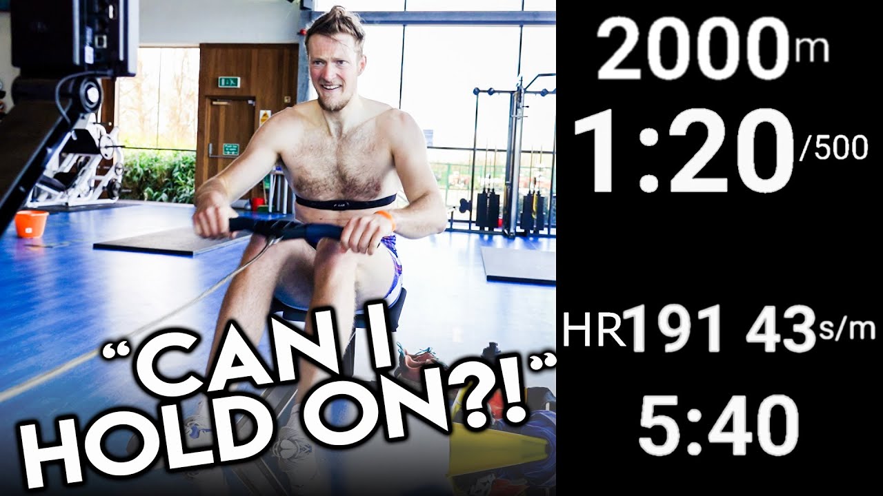 Cameron Buchan 5:53 2km ERG TEST - Real Time Tips 2 - YouTube