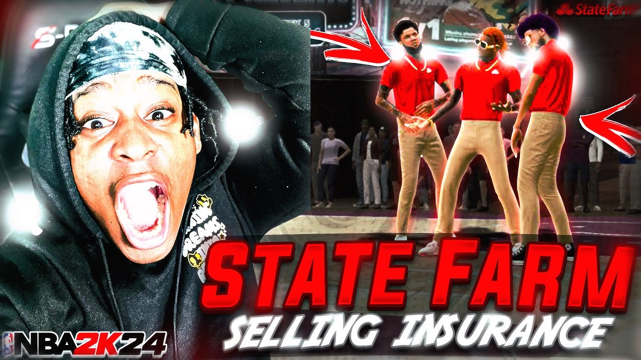 Like a Good Neighbor.. State Farm is There on NBA 2K24!! - YouTube