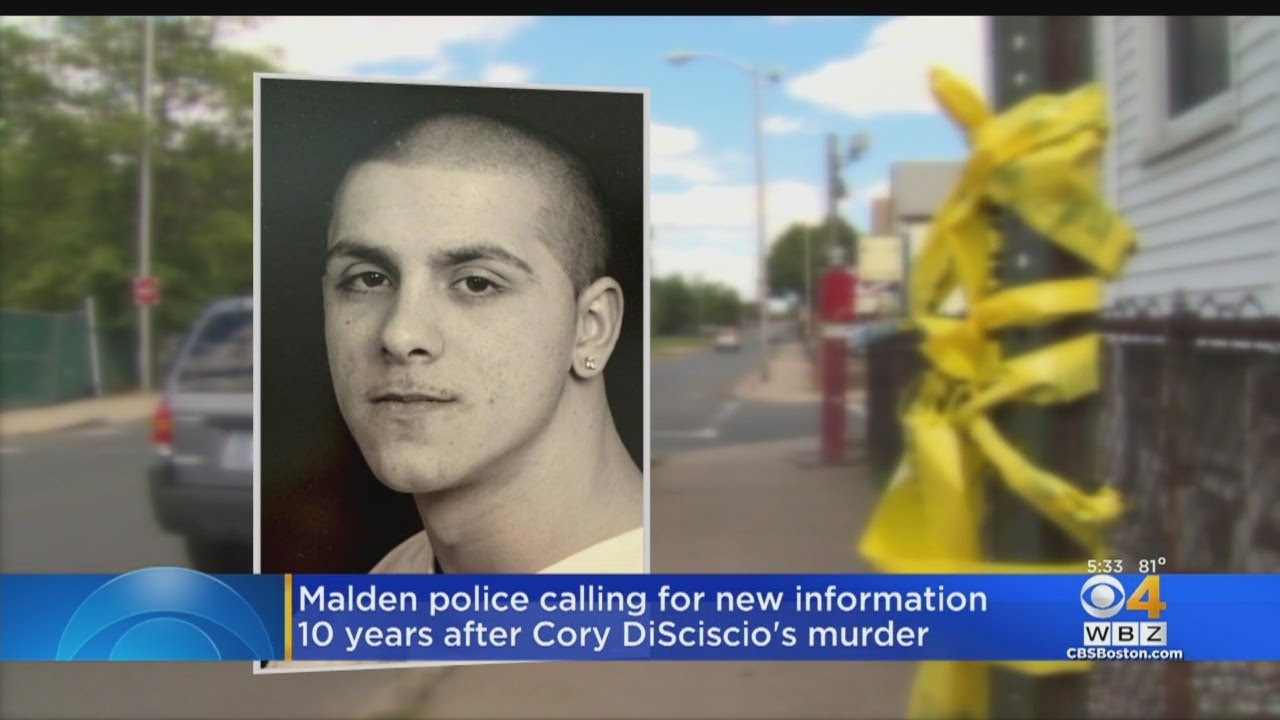 10 Years Later, Still No Arrests In Cory DiSciscio Murder In Malden ...