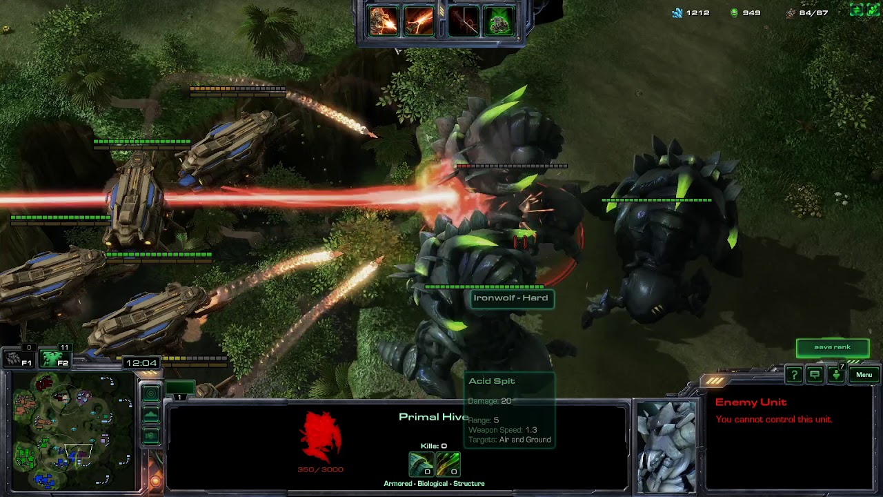 coop commanders 4v4 swann (starcraft 2) - YouTube