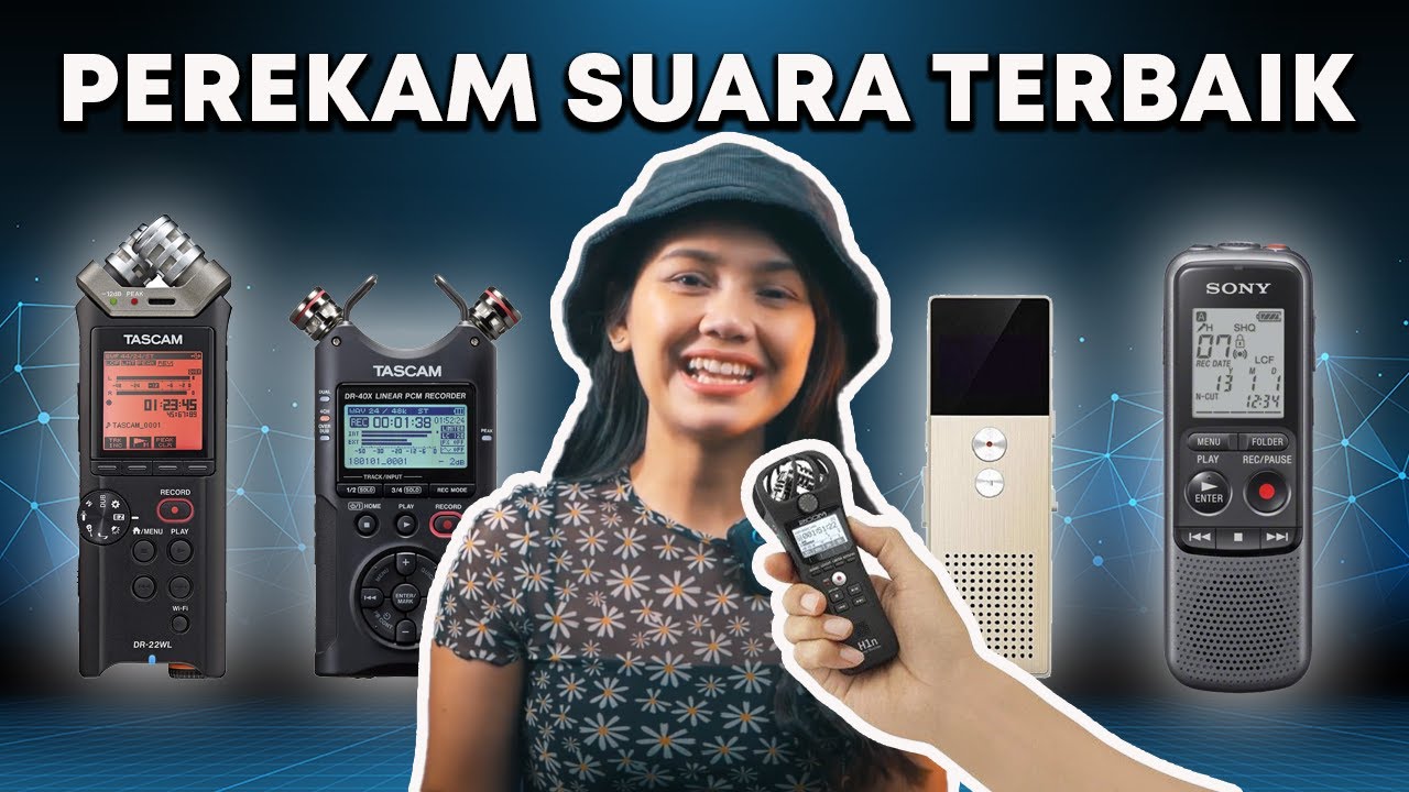 10 RECORDER AUDIO TERBAIK: ALAT PEREKAM SUARA TERBAIK - YouTube